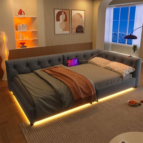 Modfu Schlafsofa Tagesbettdaybettschlafsofamit Fernbedienung
