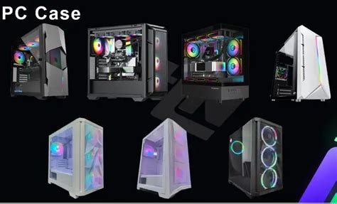 Atx Gaming Pc Case Cooler Fan Casing Pc Cabinet Matx Atx Computer Cases