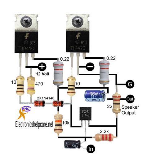 Best 13 2 Transistor Amplifier Diagram Artofit