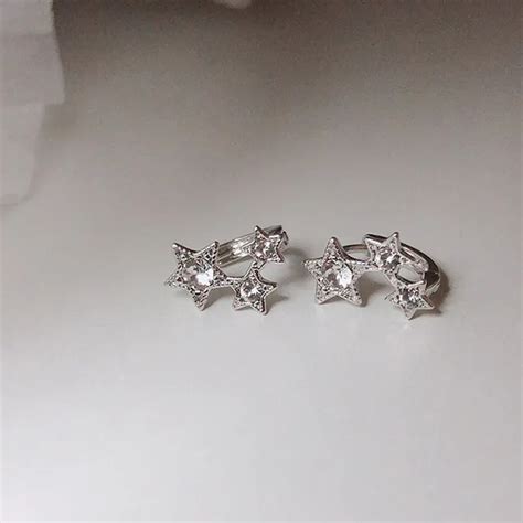 베이비핑거 🌌별자리 별 원터치 링 귀걸이 위시버킷
