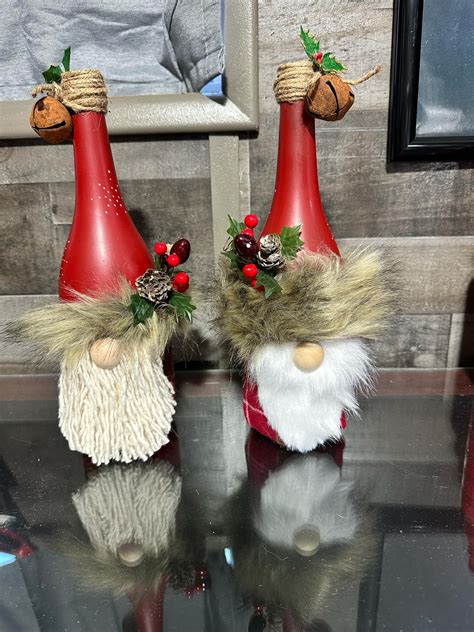 Pin By Debra R On Wine Bottles Dyi Christmas Decorations Christmas