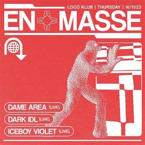 En Masse W Dame Area Iceboy Violet And Dark Idl Tickets — £1390 The