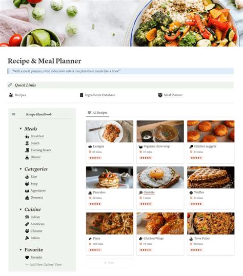 7 Best Notion Recipe Templates For Easy Meal Planning