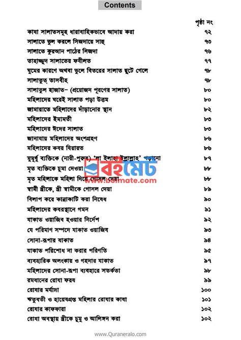 মহিলা বিষয়ক হাদীস সংকলন Pdf বই মুয়াল্লিমা মোরশেদা বেগম