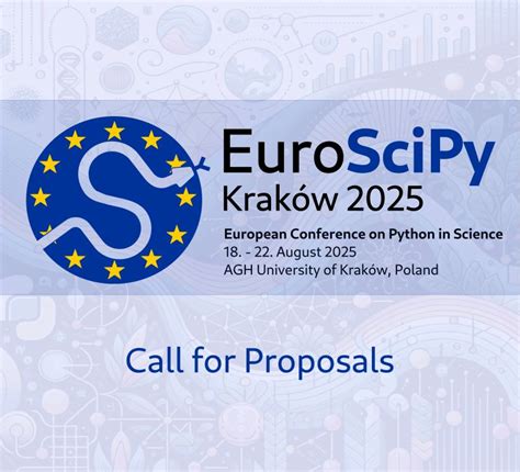 Python Science Euroscipy2025 Scientificpython Euroscipy Euroscipy