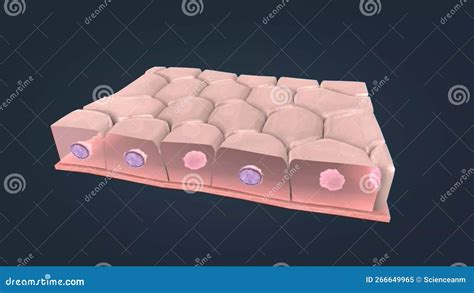 In Humans Simple Columnar Epithelium Lines Most Organs Of The