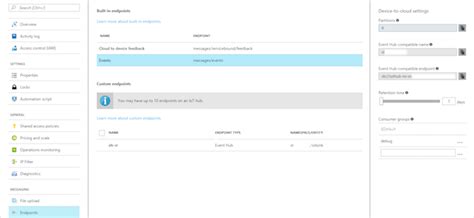 Connecting Azure Iot Hub To Azure Functions And Other Event Hub Compatible Services