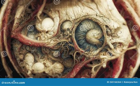 Teratoma Or Dermoid Cyst Illustration 265165710