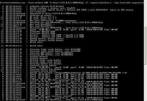 OpenCL Init Failed ClEnqueueNDRangeKernel CL MEM OBJECT ALLOCATION