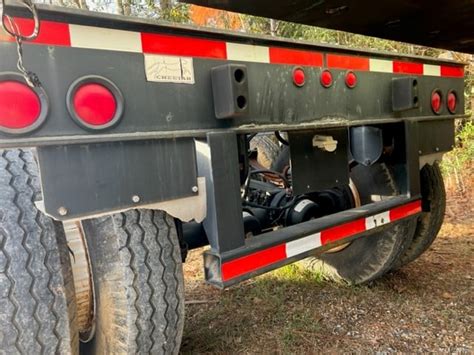 2004 Cheetah 20ft Container Chassis Military Truck Depot