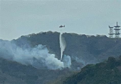【山火事】愛知県額田郡幸田町で山から煙あがる林野火災 国道23号からヘリでの消火活動が目撃される まとめダネ！