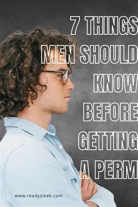 Things Men Should Know Before Getting A Perm Artofit
