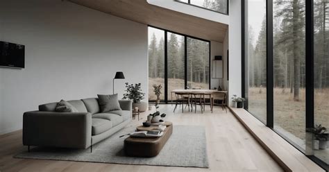 Minimalist Modern Scandinavian House Simplistic 2024