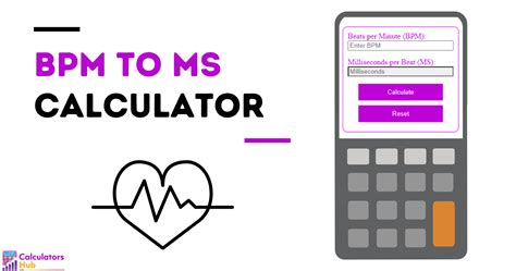 Bpm To Ms Calculator