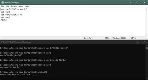 Remove Double Quotes From Variables In A Batch File Delft Stack
