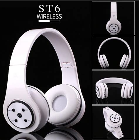 หูฟังไร้สาย เสียงดีราคาไม่แพงมาแล้วนะครับ หูฟัง Mp3 Bluetooth รุ่น St 6 รองรับ Bluetooth 4