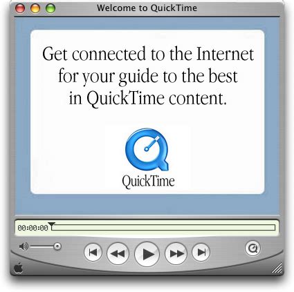Apple QuickTime For Mac File Extensions