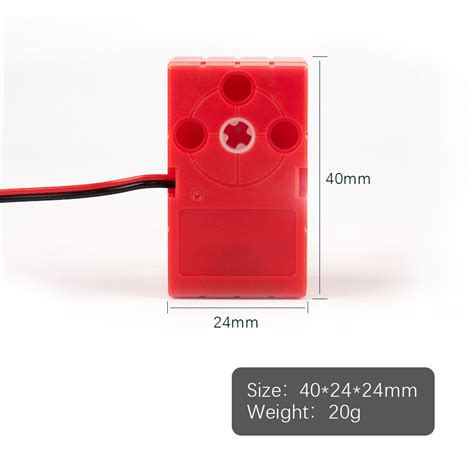 programmable 2kg 360 degree servoandmotor compatible with lego building