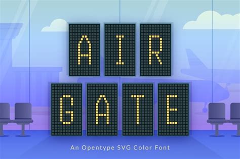 Air Gate Font Free Download On Freepik