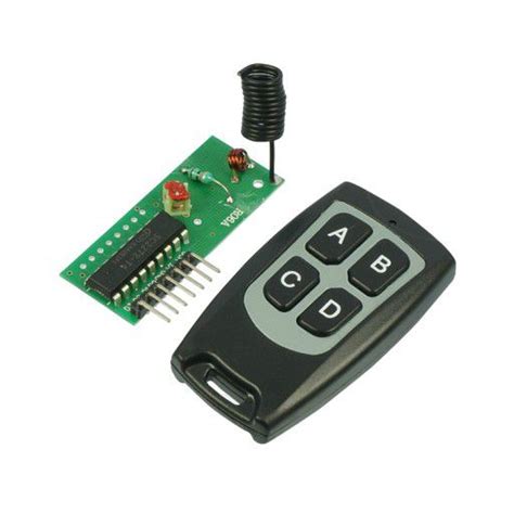 Rf 4ch Remote Control Kit Toggle