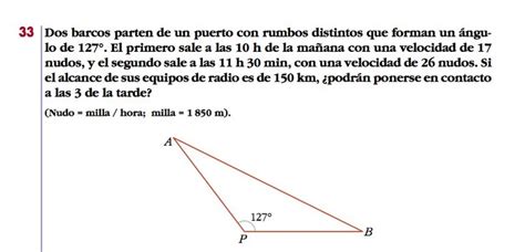 Problema de Trigonometría Nivel 1º Bachillerato matemática