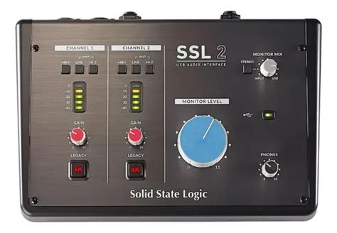 Interfaz De Audio Solid State Logic SSL 2 MercadoLibre