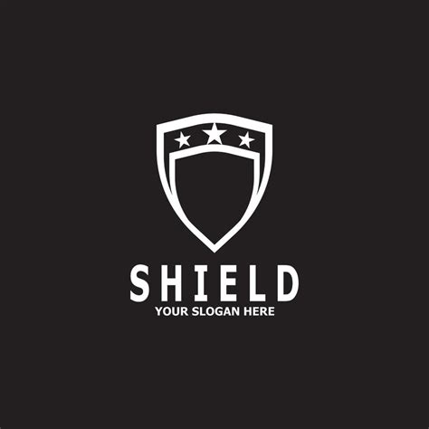 Shield Protection Logo Vector Illustration 21944134 Vector Art At Vecteezy