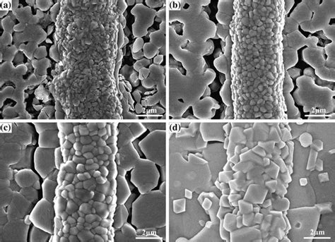 The Sem Micrograph On The Cross Section Of The Multilayer Byt Ceramics Download Scientific