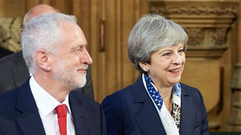 Theresa May And Jeremy Corbyn Offer Christmas Messages On Security And