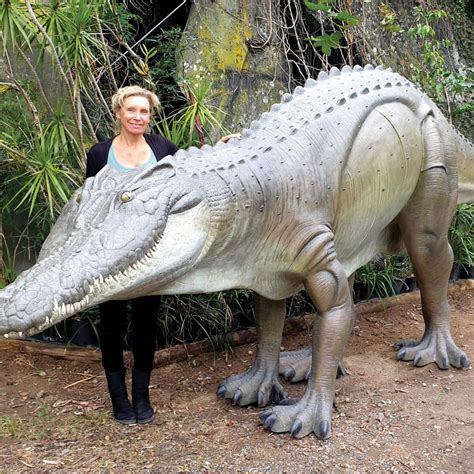 Quinkana Fortirostrum Megafauna Reptile Sculpture And Statue