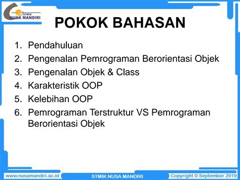 Solution 11 Metode Perancangan Program Konsep Pemrograman Berorientasi