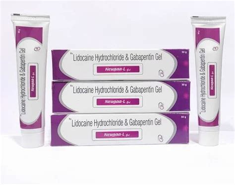 Gabapentinlidocaine Hydrochloride Gel In All India At Rs 230tube