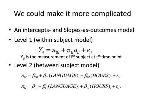 Ppt Longitudinal Data Analysis In Hlm Powerpoint Presentation Free