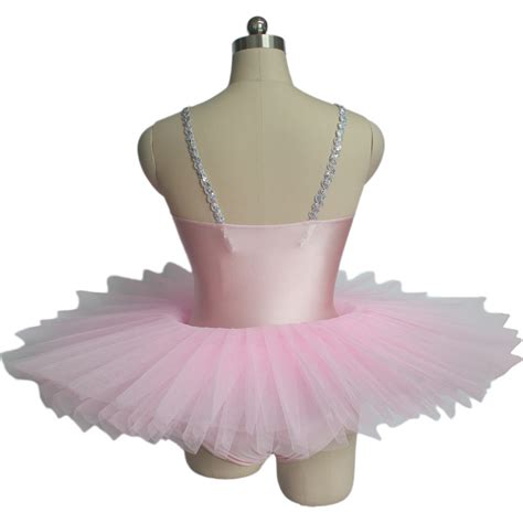 Girls Professional Ballet Tutu Dress Classical Pink Dance Costume Dancewear