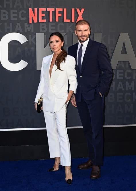 Victoria And David Beckham Recreate Iconic Purple Wedding Outfits Ahead