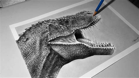 Real Dinosaur Pictures T Rex Drawing