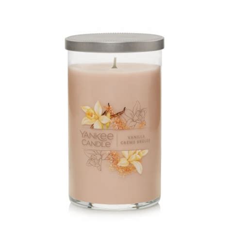 Yankee Candle® Vanilla Creme Brulee Medium Pillar Jar Candle 1425 Oz