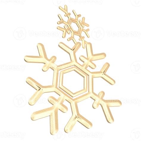 The Snowflake 3d Rendering Png Image 14464865 Png