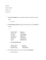 DAD 220 2 4 Lab Updating Tables Docx DAD 220 Professor Nieland