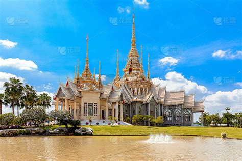 泰国Nakhonratchasima省的Wat none kum泰国寺庙