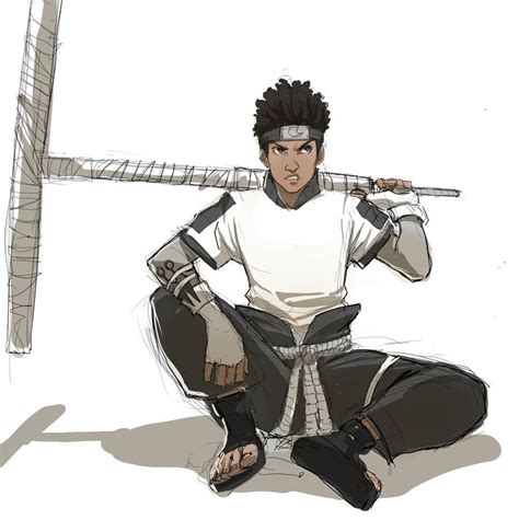 Tii The Razor Wind Shinobi By Nexusyuber On Deviantart Black Anime Guy Naruto Oc Characters