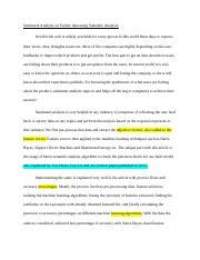 Sentiment Analysis Using Sentiment Analyzer Docx Sentiment Analysis On Twitter Data Using