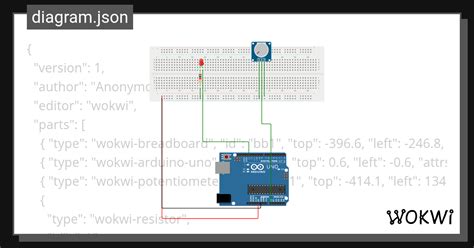 Potenciometer Copy Wokwi ESP STM Arduino Simulator