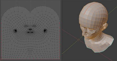 Uv Unwrapping Texturing A Human Head Images