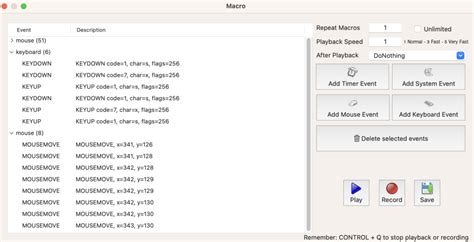Mac Version How To Record Mouse Movements And Keystrokes With