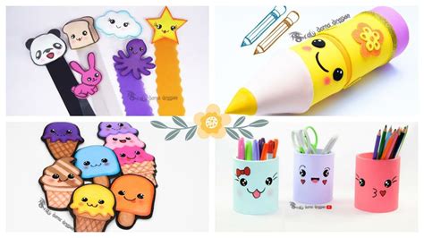 Libretas Kawaii Tutorial Paso A Paso Manualidades