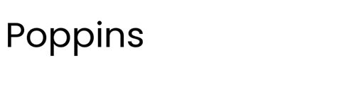 Poppins Font FontPalace Com