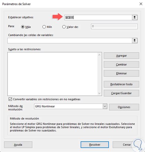Cómo Usar Solver En Excel 2019 O Excel 2016 Solvetic