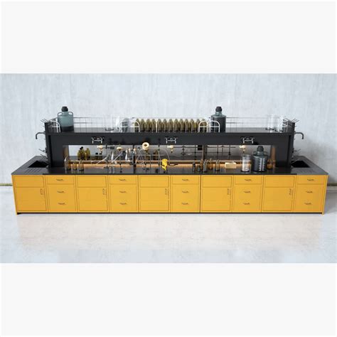 Lab Props 05 3d Model Download Furniture Set On