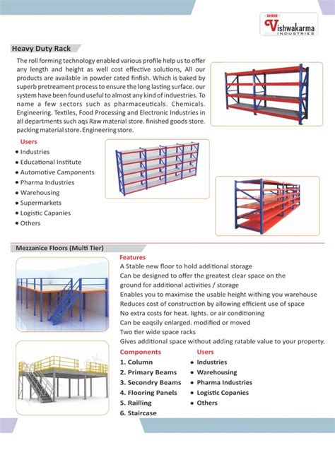 5 Shelves Iron Storage Racks 5000 Kg At ₹ 110 Kg In Ahmedabad Id